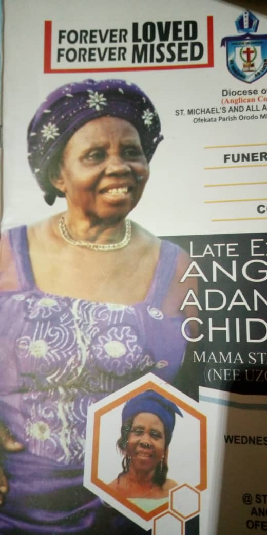 Ofekata Orodo Community Mourns As Late Ezinne Angela Chidinma Is Laid